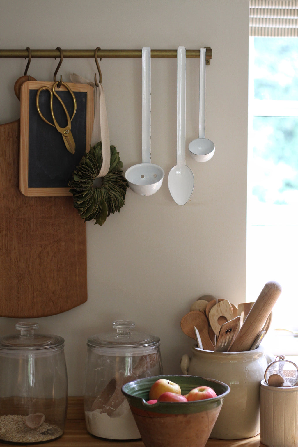 Enamel Utensils - White – Hare & Wilde