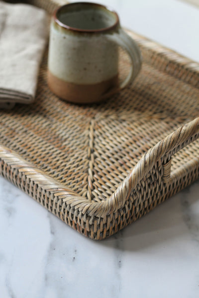 Rattan Serving Tray – Hare & Wilde
